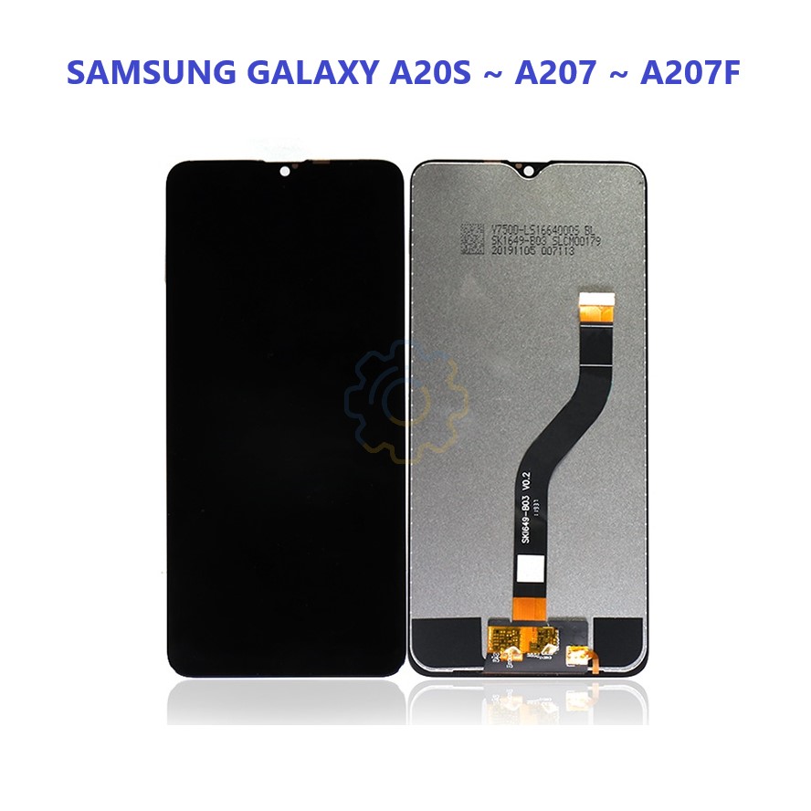 LCD SAMSUNG GALAXY A20S ~ A207 ~ A207F FULLSET + TOUCHSCREEN ~ BISA ...