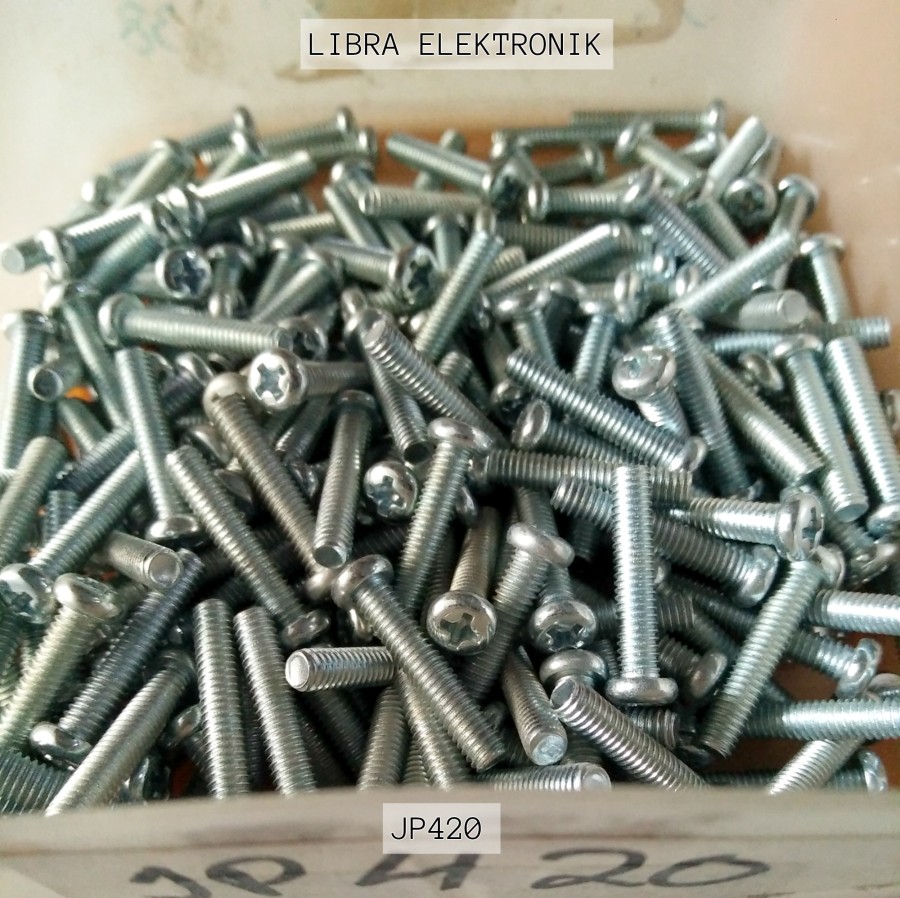 Baut Mur Ukuran 4mm X 20mm | Lazada Indonesia