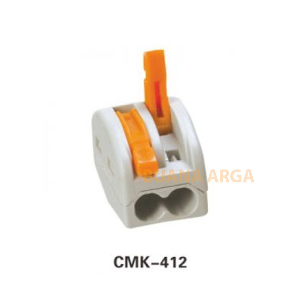 Penyambung Kabel / Connecting Terminal CMK-412 2 Pin 32A/250V FORT ...