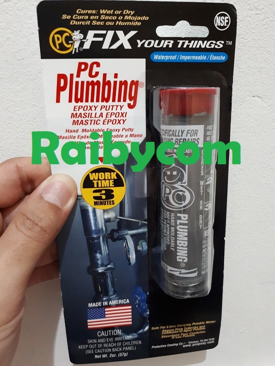 Lem PC 11 PLUMBING Tambal Pipa Saluran Air Perbaiki Paralon Kran Bocor ...