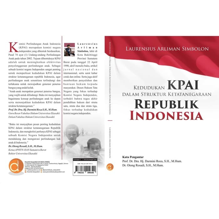 Buku Kedudukan Kpai Dalam Struktur Ketatanegaraan Republik Indonesia Lazada Indonesia