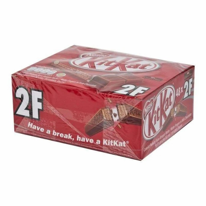 Nestle KITKAT KIT KAT Coklat Wafer 2F Original 1 Box isi 48 pcs 17 gr ...
