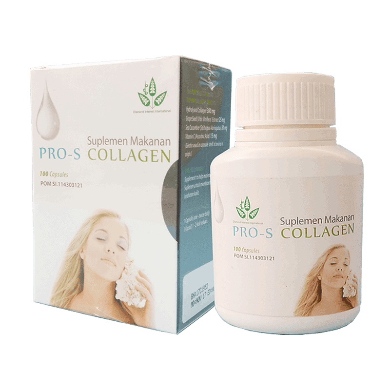 DIAMOND INTEREST Pro's Collagen ISI 100 KAPSUL | Lazada Indonesia