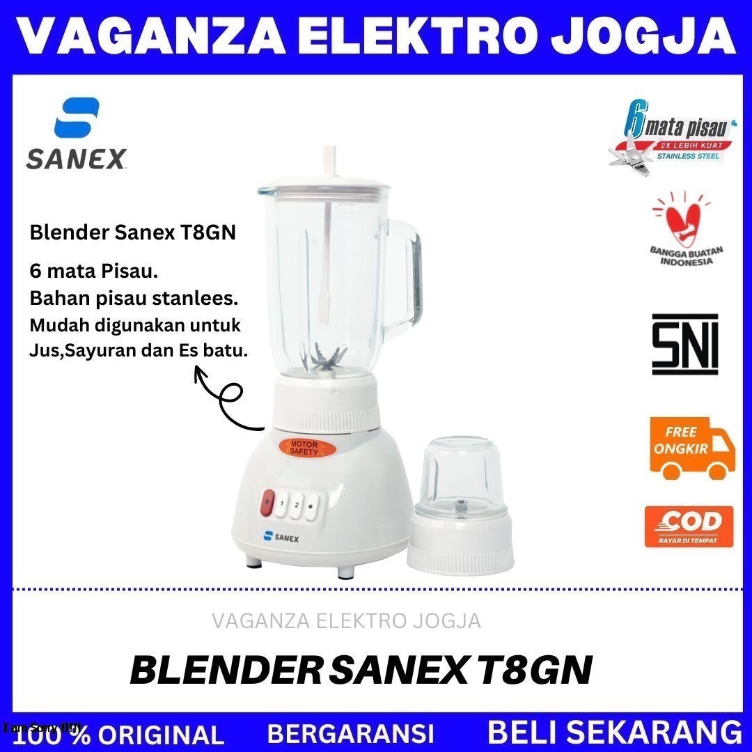 BLENDER SANEX MX T8GN // BLENDER KACA SANEX | Lazada Indonesia