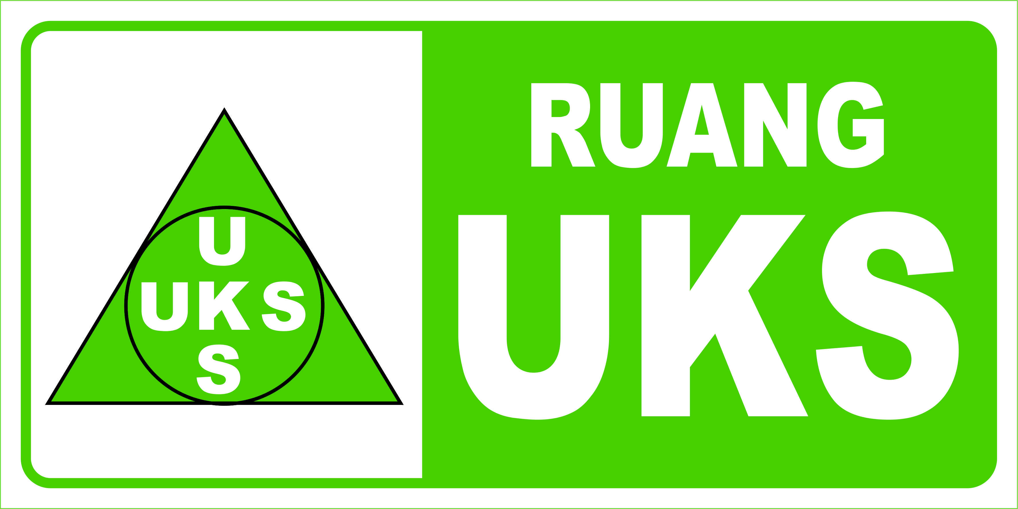 Papan Identitas Ruang UKS Akrilik Stiker | Lazada Indonesia