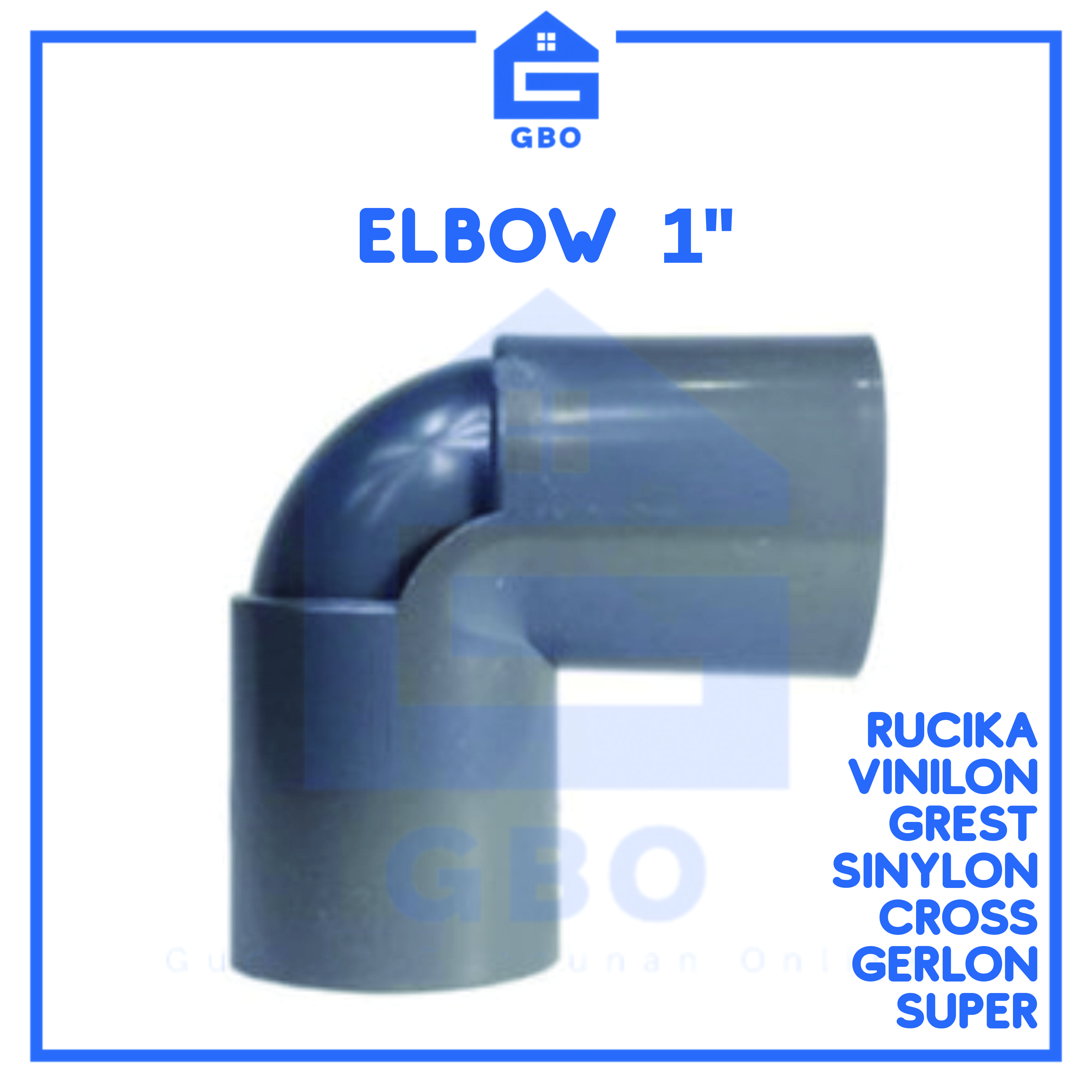 KENI (AW) 1" RUCIKA VINILON GREST SINYLON / KNEE 1 INCH / ELBOW 1 IN ...