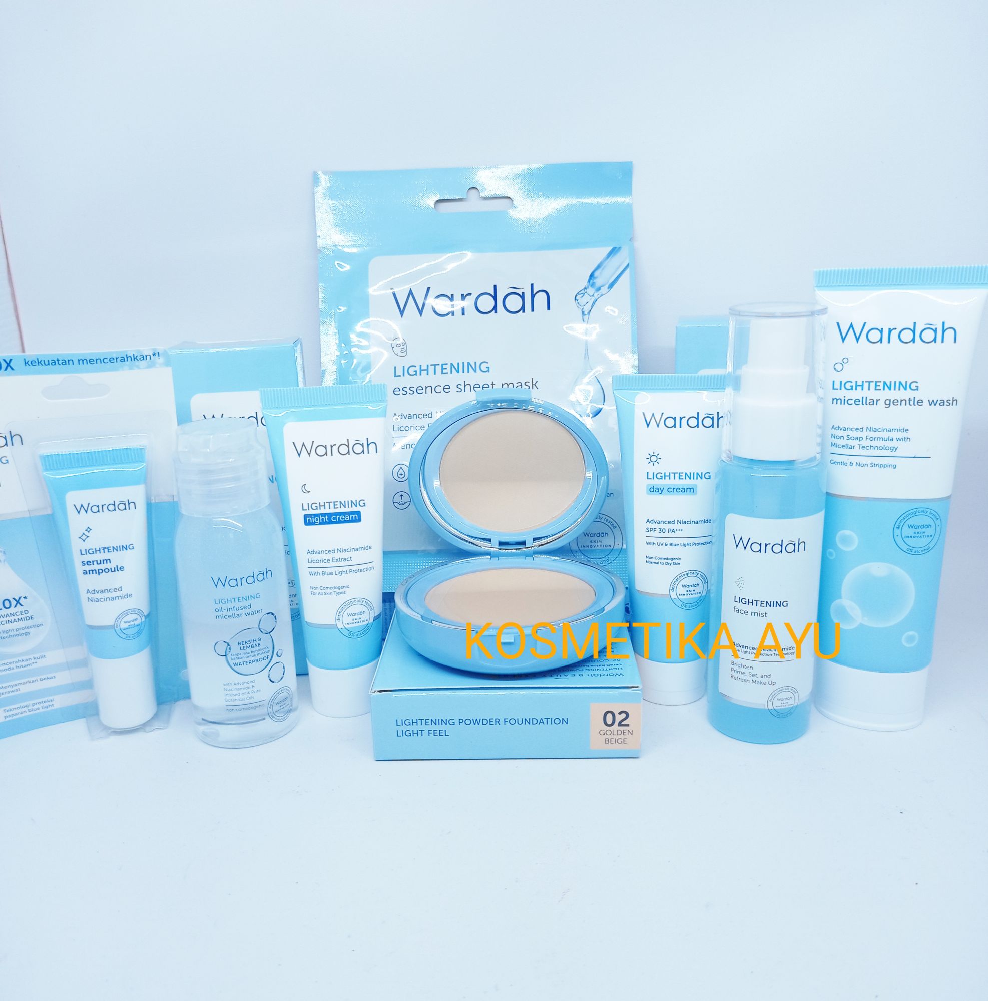 Paket Wardah Skincare Lightening Varian Baru Original | Lazada Indonesia