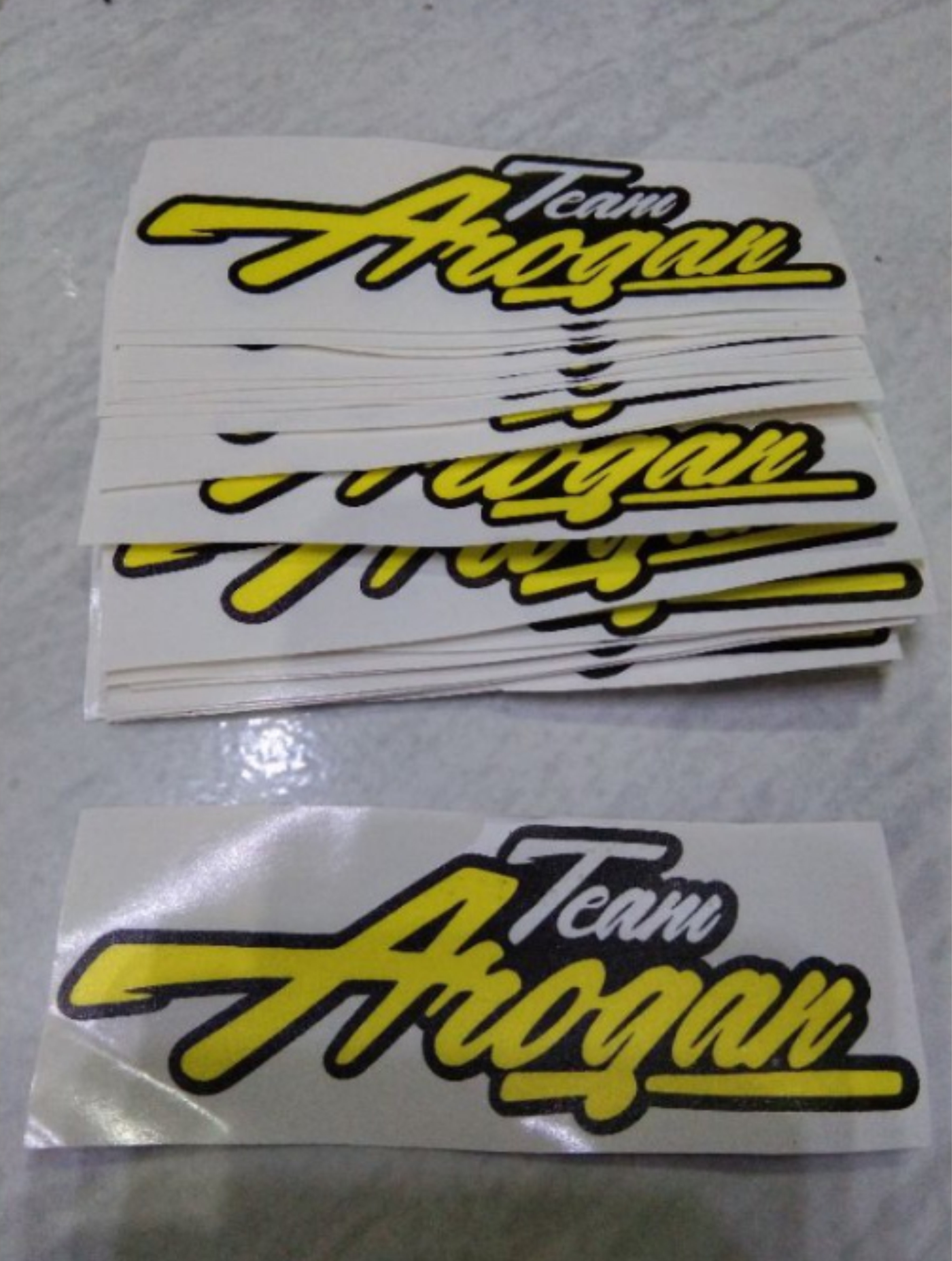 stiker team arogan #4 | Lazada Indonesia