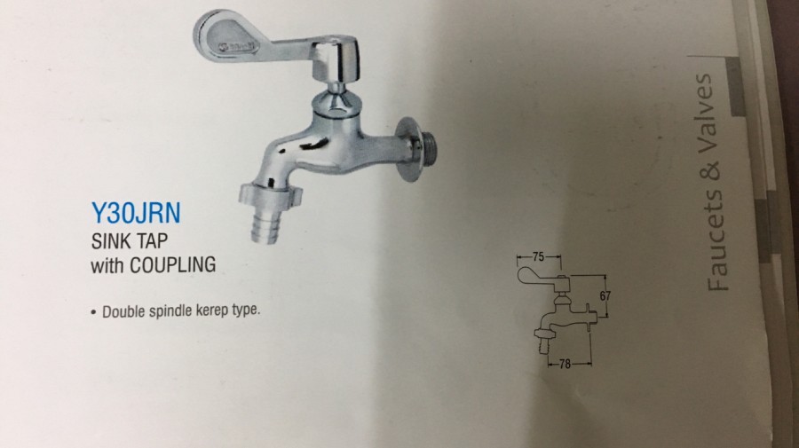 San ei Y30JRN ORIGINAL kran tembok taman | Lazada Indonesia