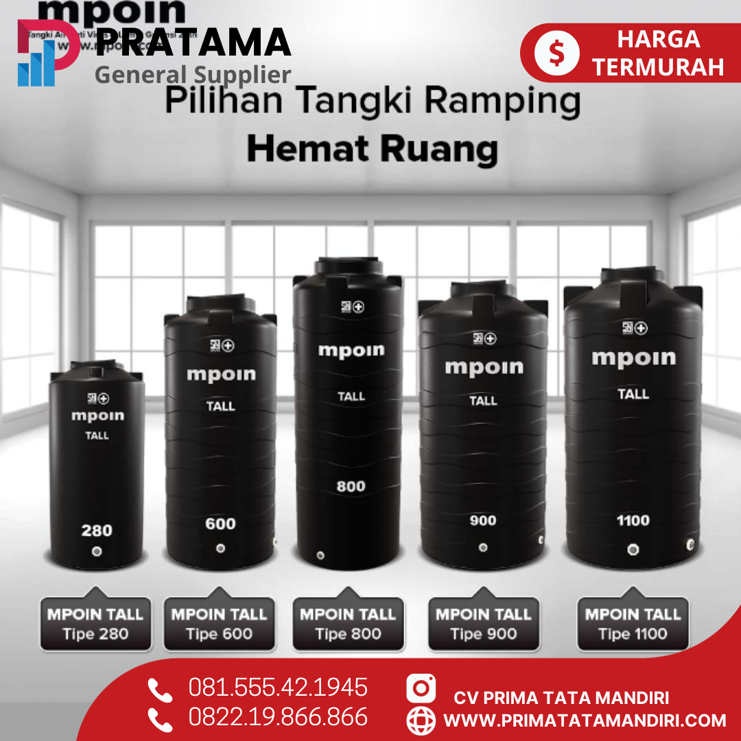 Tandon Air Mpoin Tall ( Tangki Ramping ) tanki / tangki air | surabaya ...