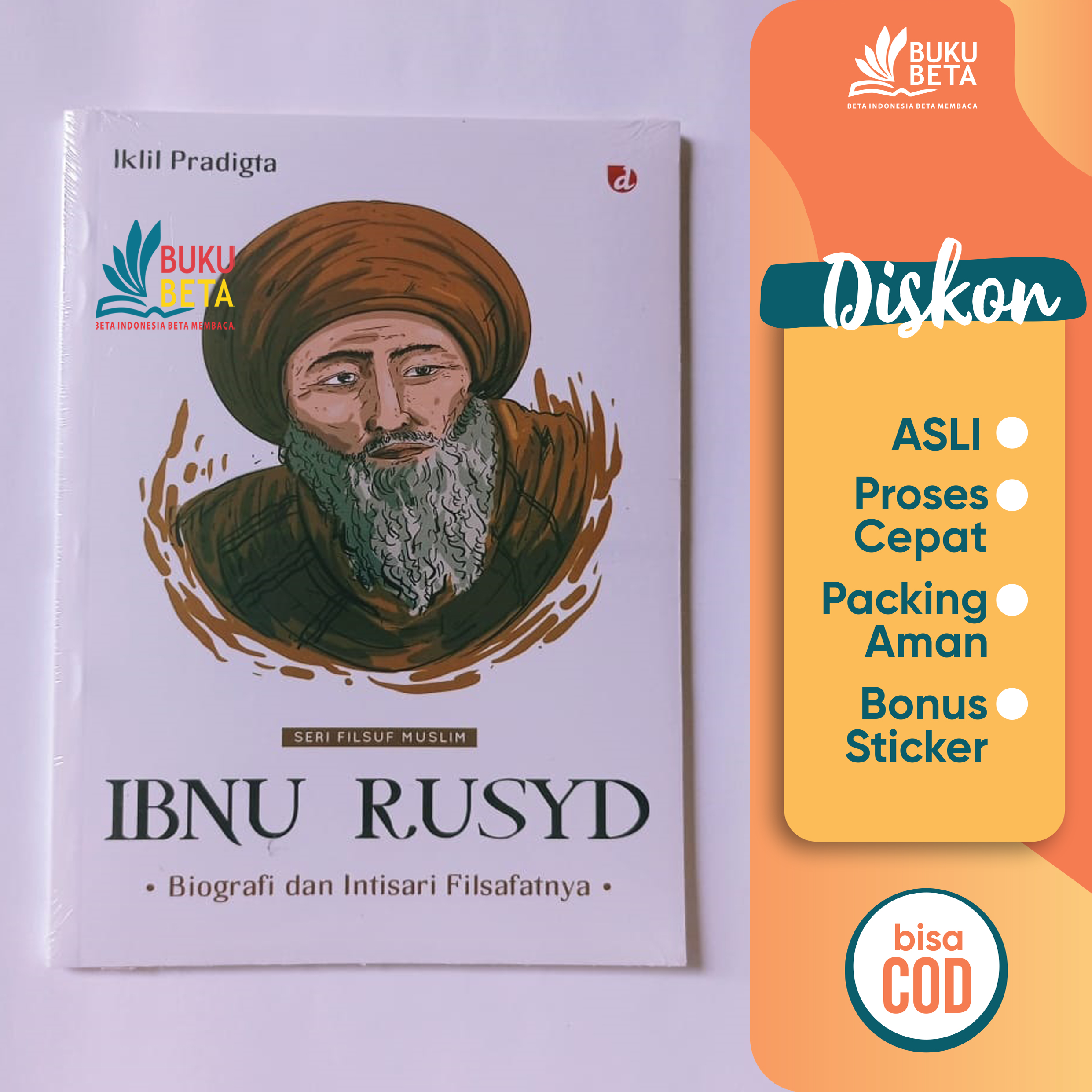 Buku Beta - Seri Filsuf Muslim Ibnu Rusyd - Iklil Pradigta | Lazada Indonesia
