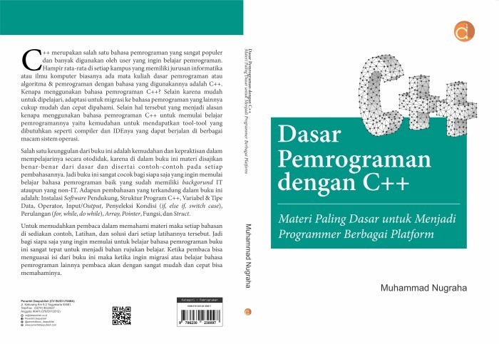 Buku Dasar Pemrograman Dengan C++ Materi Paling Dasar - HVS 70 | Lazada ...