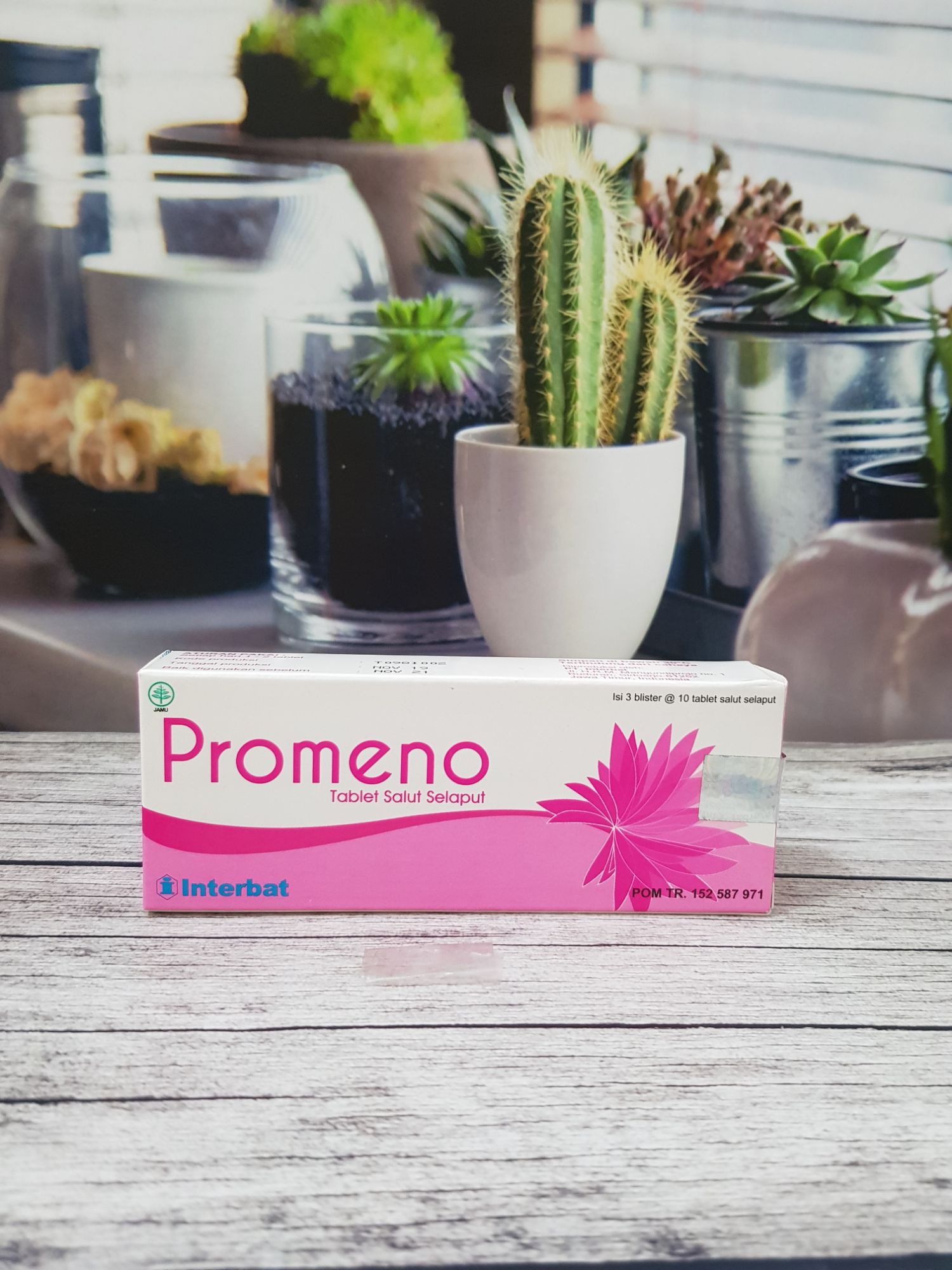 Promeno Suplemen Untuk Mengatasi Gejala Menopause - 3 blister x 10 ...