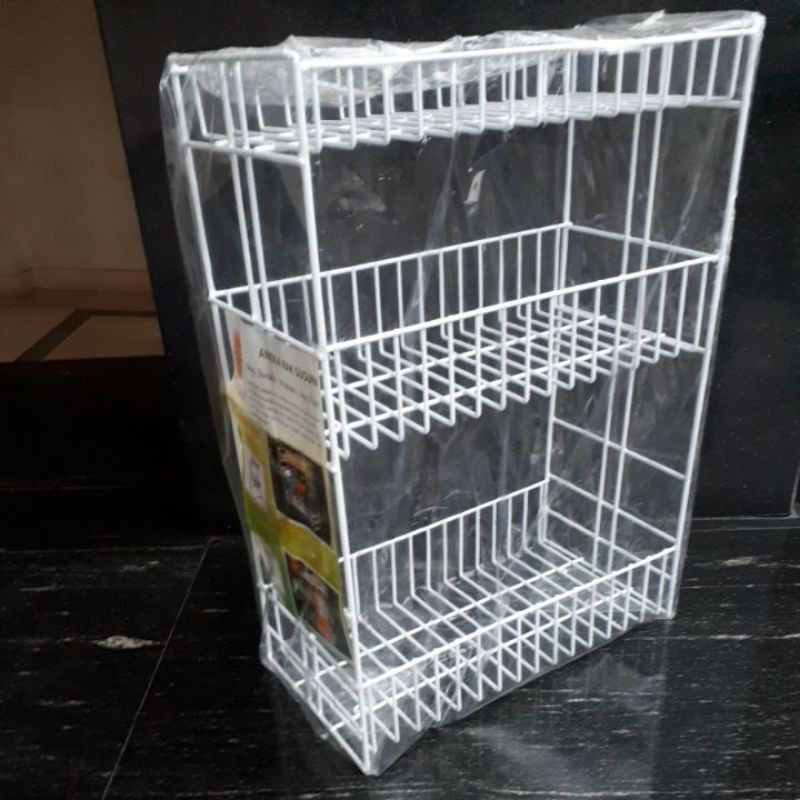 Rak Botol Kawat | Rak Serbaguna | Tempat Botol | Lemari Botol | Rak ...