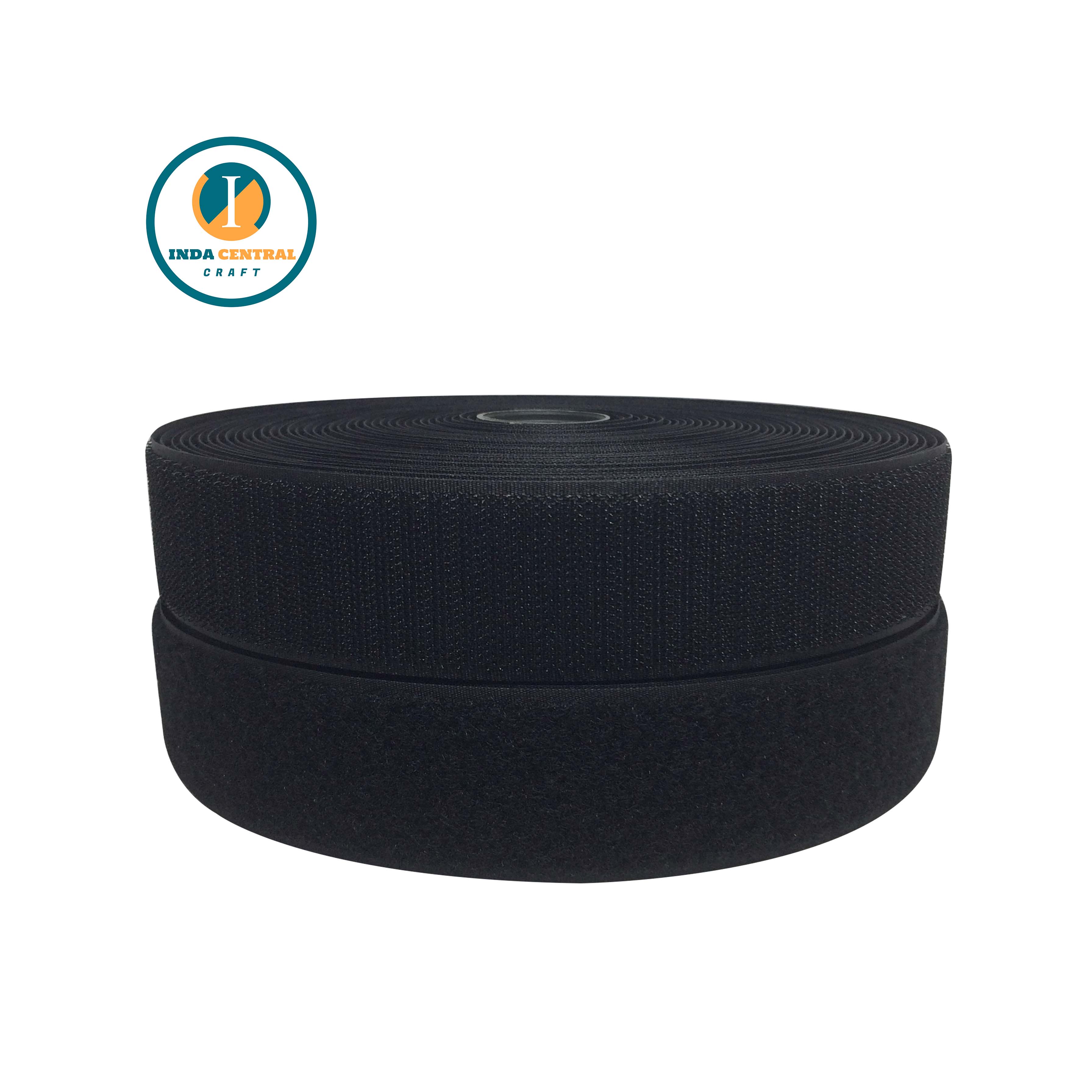 Perekat Perepet Tas Magic Tape Lebar 3.8 cm Halus Kasar Velcro Warna ...