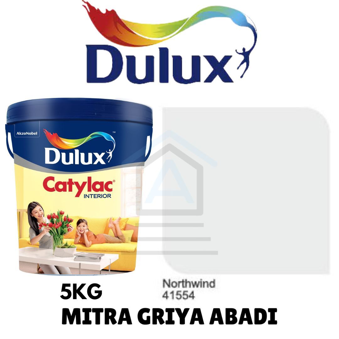 Cat Tembok Interior Dulux Catylac Interior 5kg | Lazada Indonesia