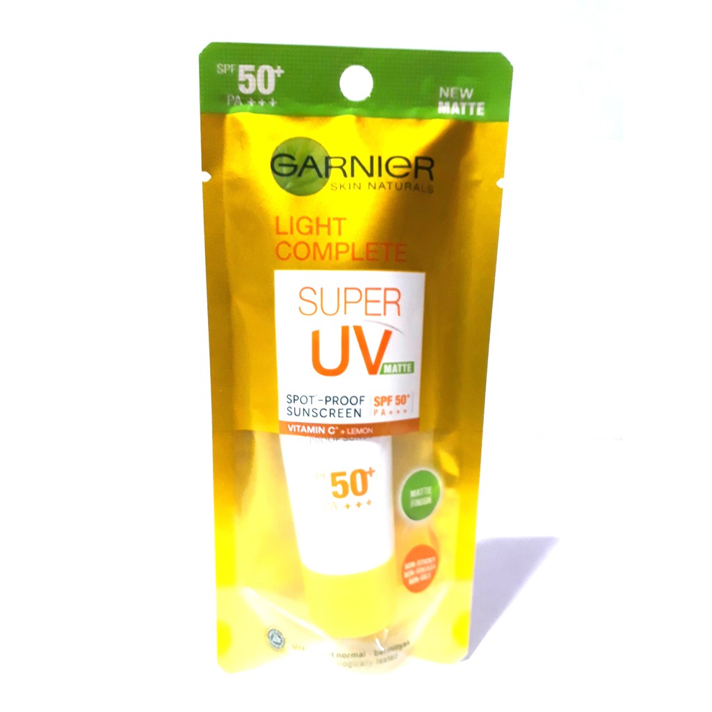 JK Garnier Super UV Spot-proof Sunscreen [Matte Finish] SPF 50+ PA ...