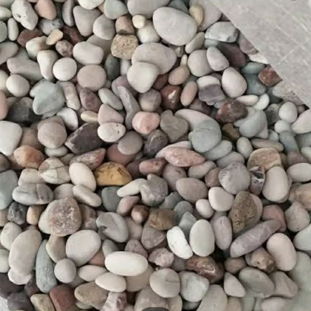 batu hias pancawarna untuk hiasan taman/kolam/aquarium 10 kilo | Lazada ...