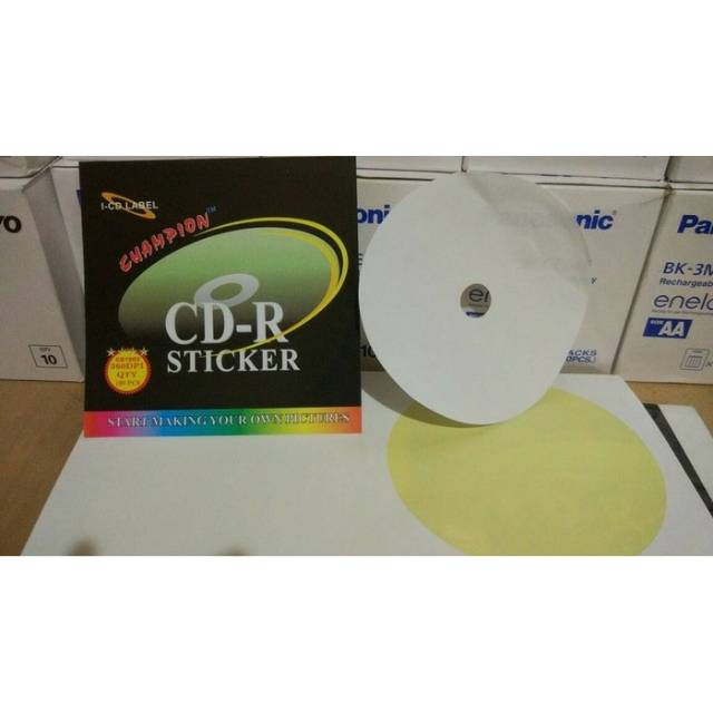 CD BLANK CD KOSONG CD CASE STIKER LABEL CD | Lazada Indonesia