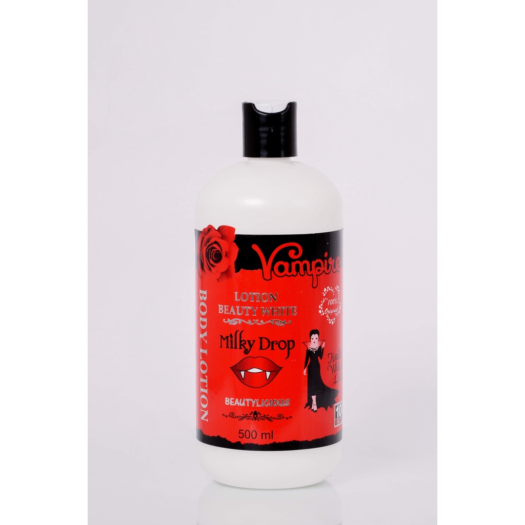 VAMPIRE Beauty White Whitening Body Lotion With Rose Extract Milky Drop ...