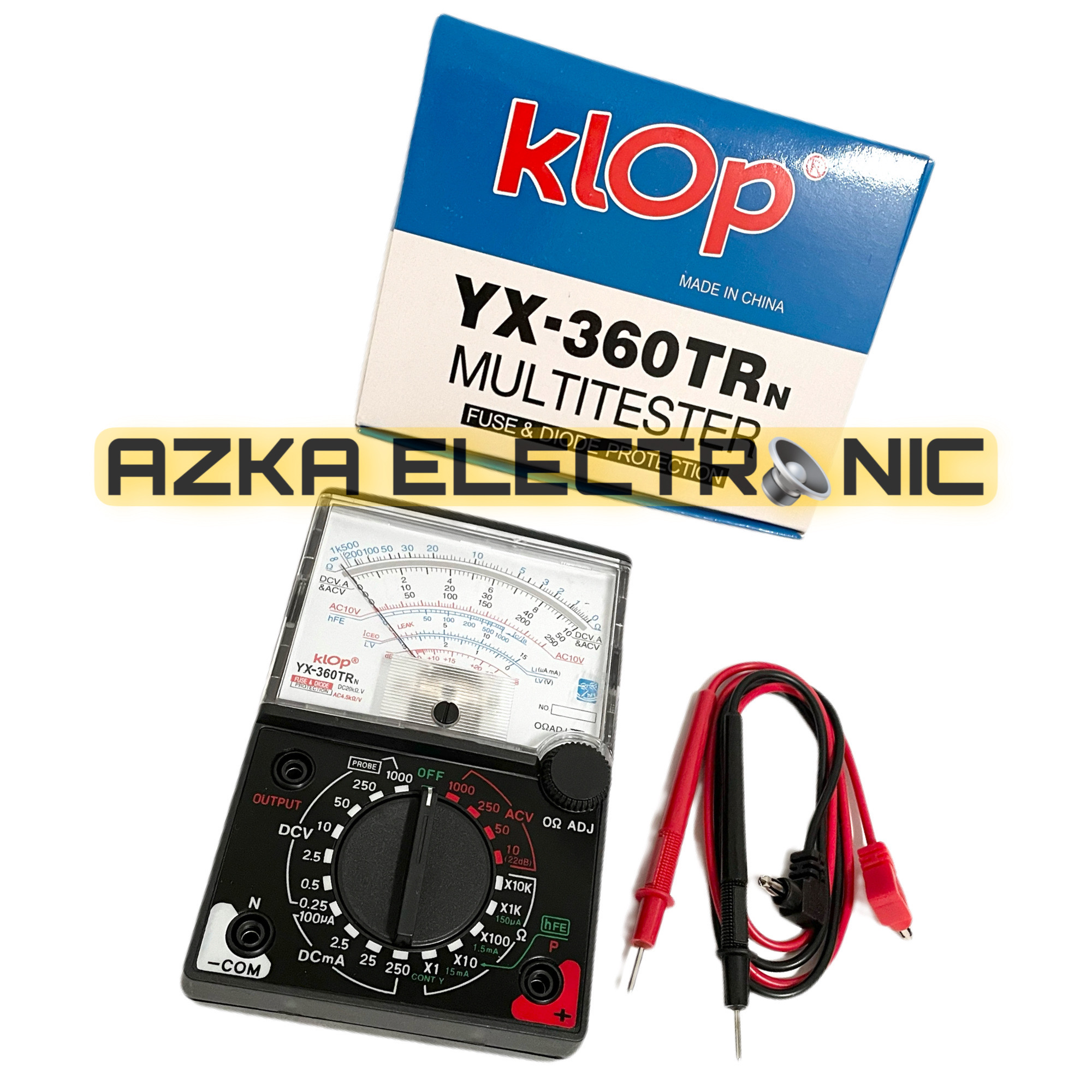 Multimeter Multitester Avometer Analog YX-360TR | Lazada Indonesia