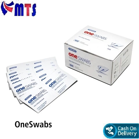 COD - One Swab Tissue Alkohol Alcohol Onemed Swab Kapas Alkohol Oneswab ...