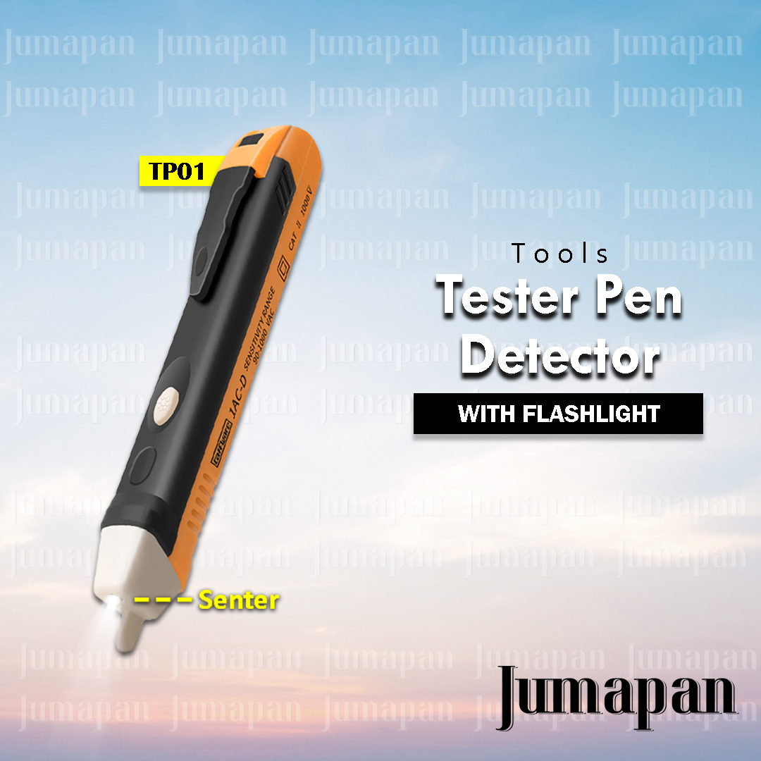 Tespen Test Pen Listrik Non Contact Alat Deteksi Kabel Putus Cek Arus ...