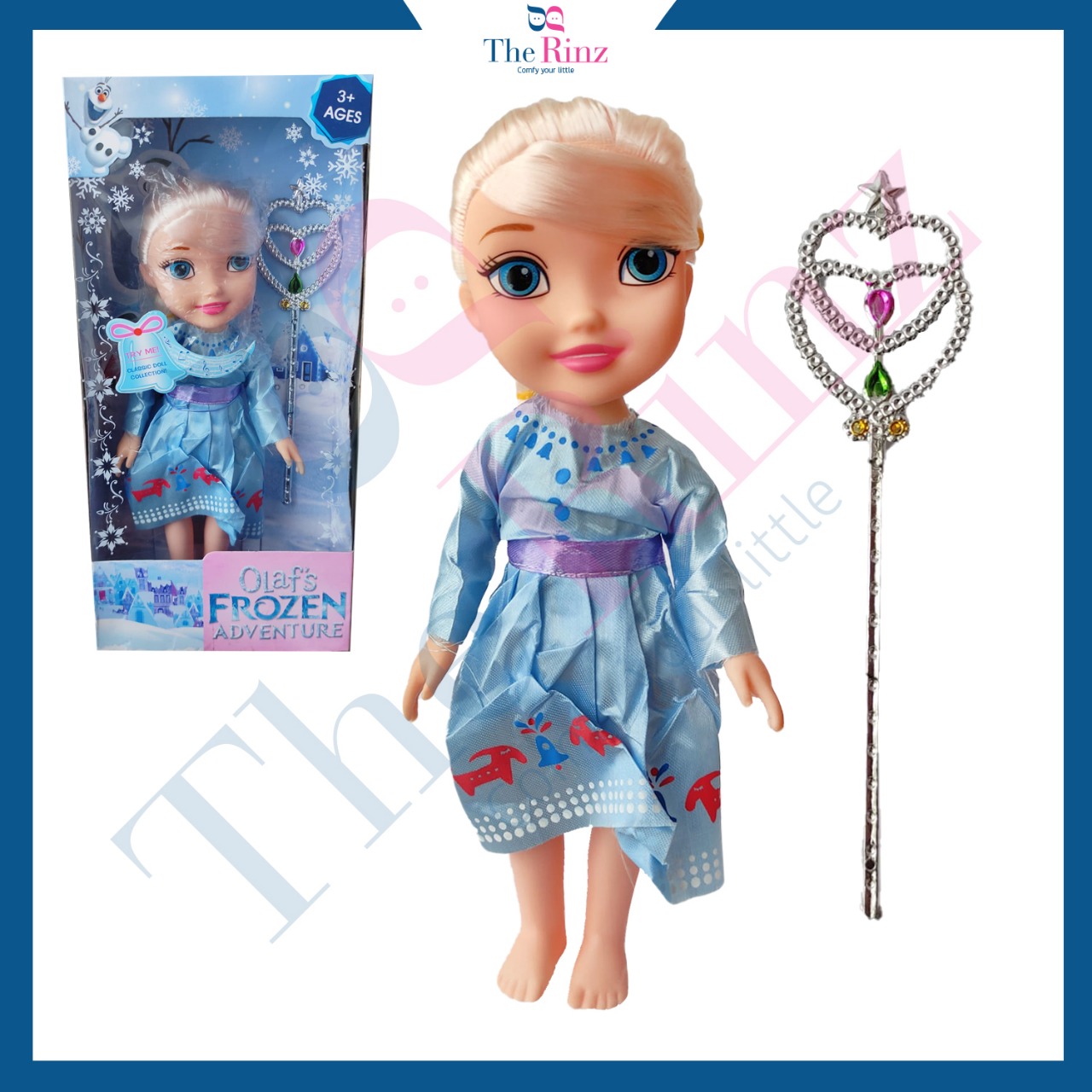 mainan anak boneka frozen elsa anna ada musik - elsa | Lazada Indonesia