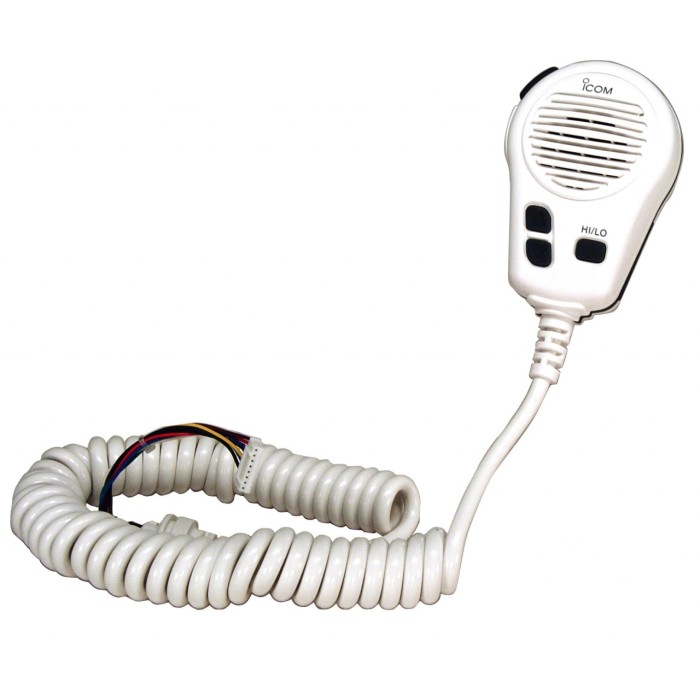 Extra Mic Icom HM-196SW Original Microphone Radio Rig Icom IC-M323 Baru ...