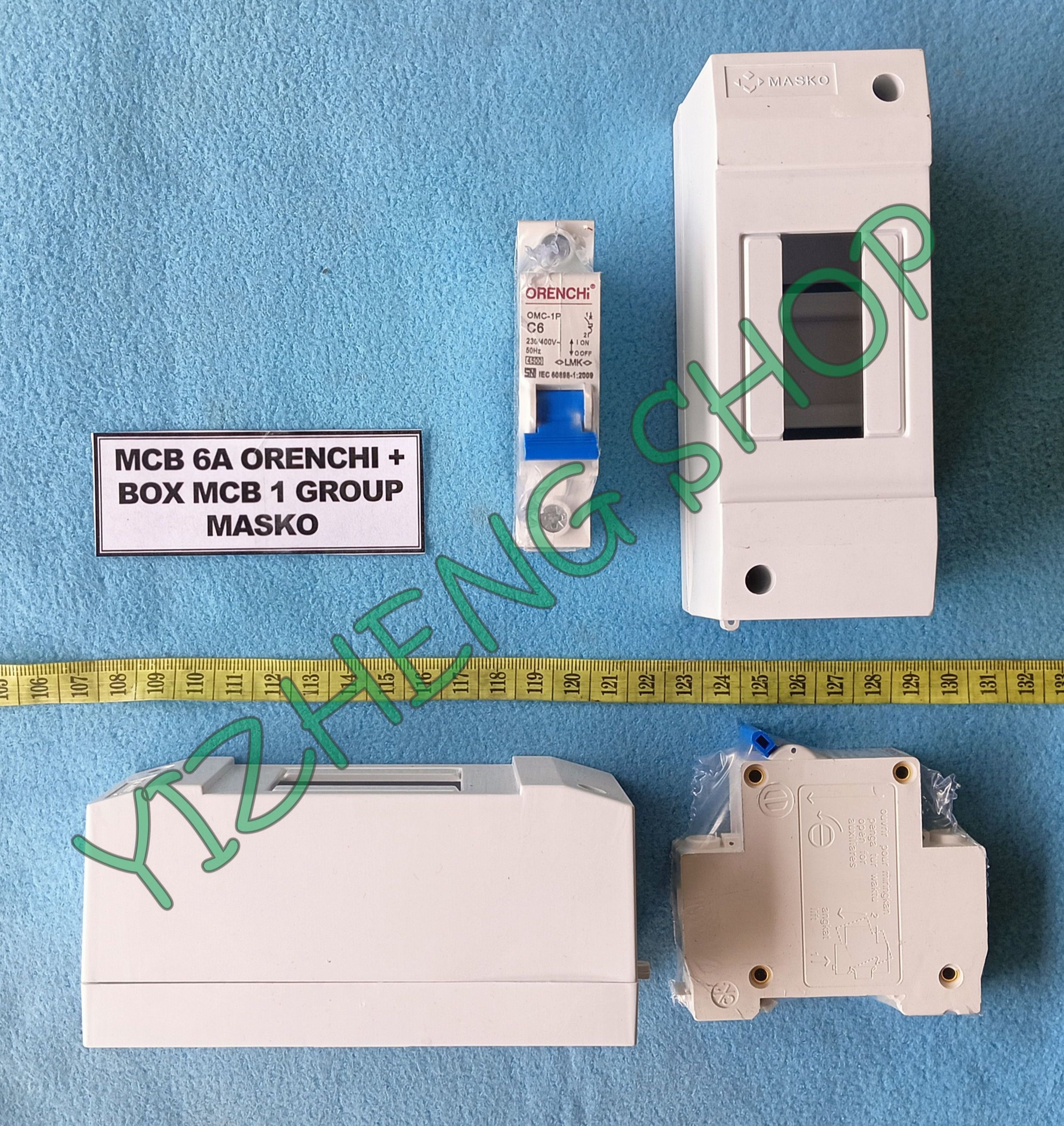MCB 6A ORENCHI + BOX Mcb MASKO 1 GROUP | Lazada Indonesia