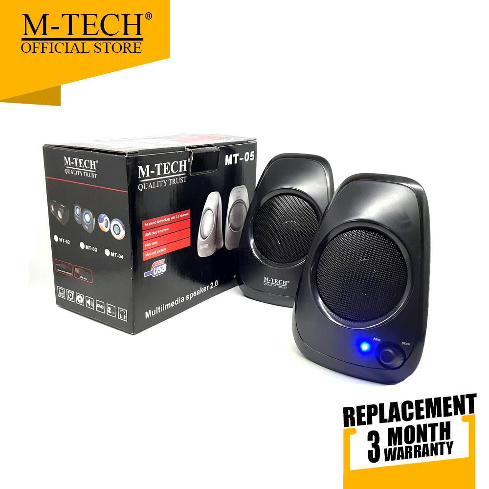 M-TECH ORIGINAL Speaker Multimedia PC Komputer Laptop MT-05 jaring ...