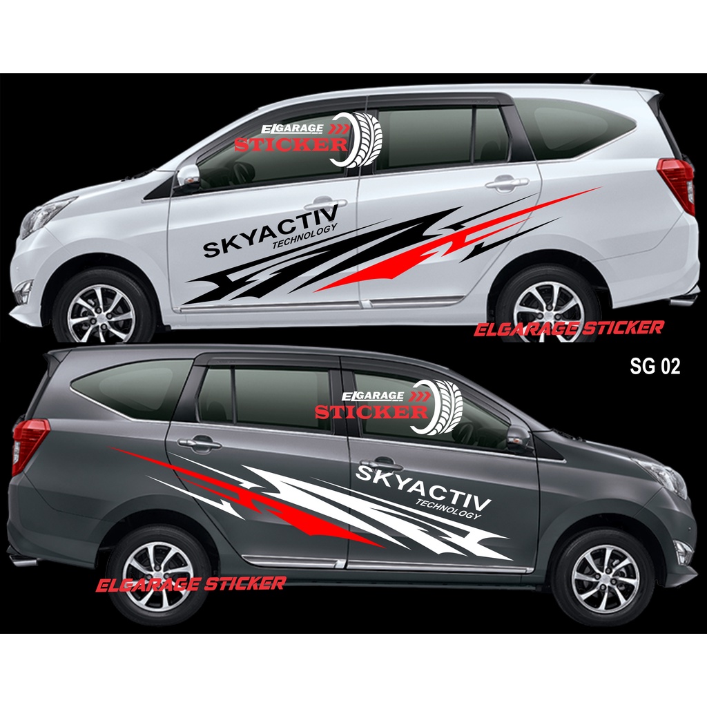 Stiker mobil daihtsu sigra sticker mobil sigra avanza xenia calya ...