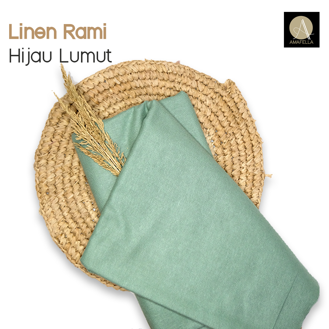 SATU meter Kain Linen Rami | Lazada Indonesia