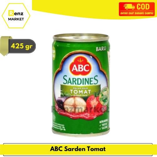 ABC Sarden Tomat 425 gr Kaleng | Lazada Indonesia