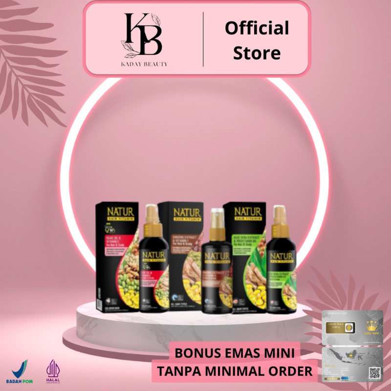 NATUR HAIR VITAMIN 80ML ORIGINAL - VITAMIN RAMBUT NATUR 80ML | elips ...