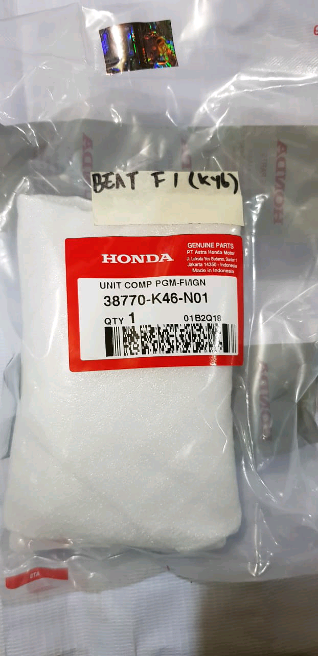 ECU CDI HONDA BEAT FI INJEKSI KODE K46 ASLI ORIGINAL ASLI ORIGINAL ...