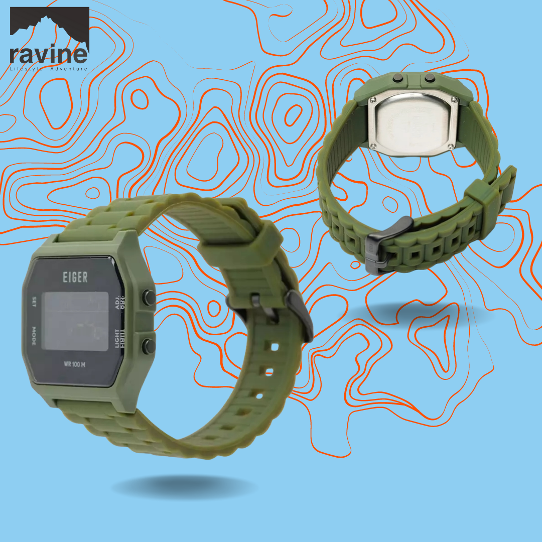 EIGER JAM TANGAN PROVO ORIGINAL WATCH - OLIVE | Lazada Indonesia