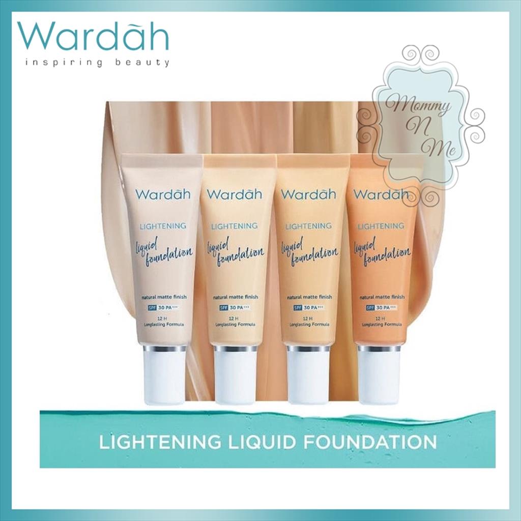 WARDAH LIGHTENING LIQUID FOUNDATION 25ml 01 LIGHT BEIGE | Lazada Indonesia