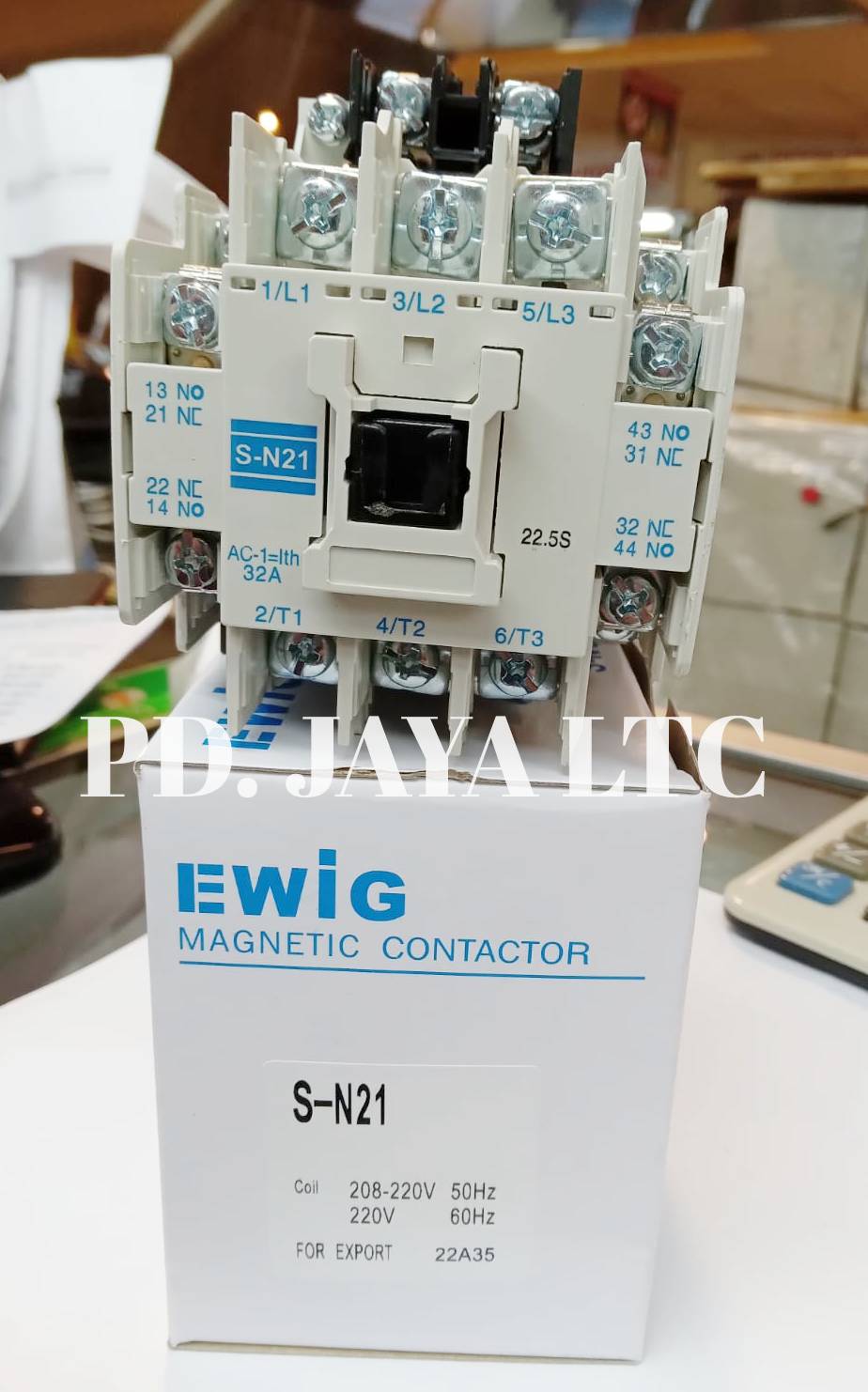 Ewig Kontaktor - Magnetic Contactor EWIG SN21 S-N21 | Lazada Indonesia