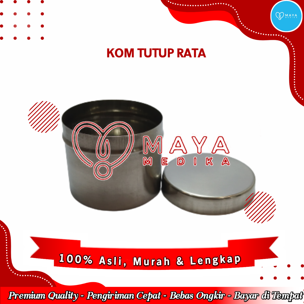 Kom Tutup Rata | Lazada Indonesia