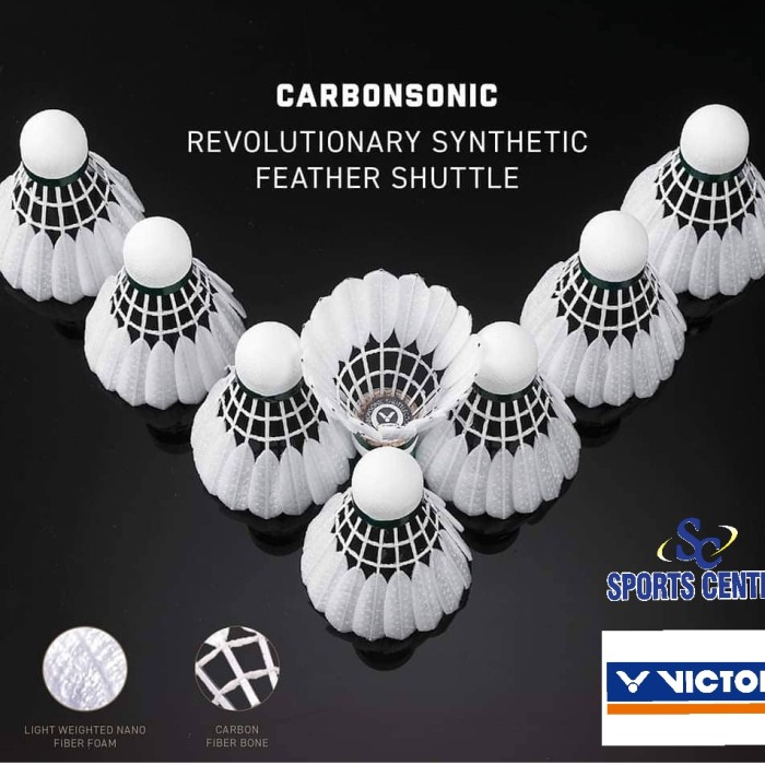 Kok / Shuttlecock Synthetic Victor Carbonsonic / Carbon Fiber / CS no1 ...