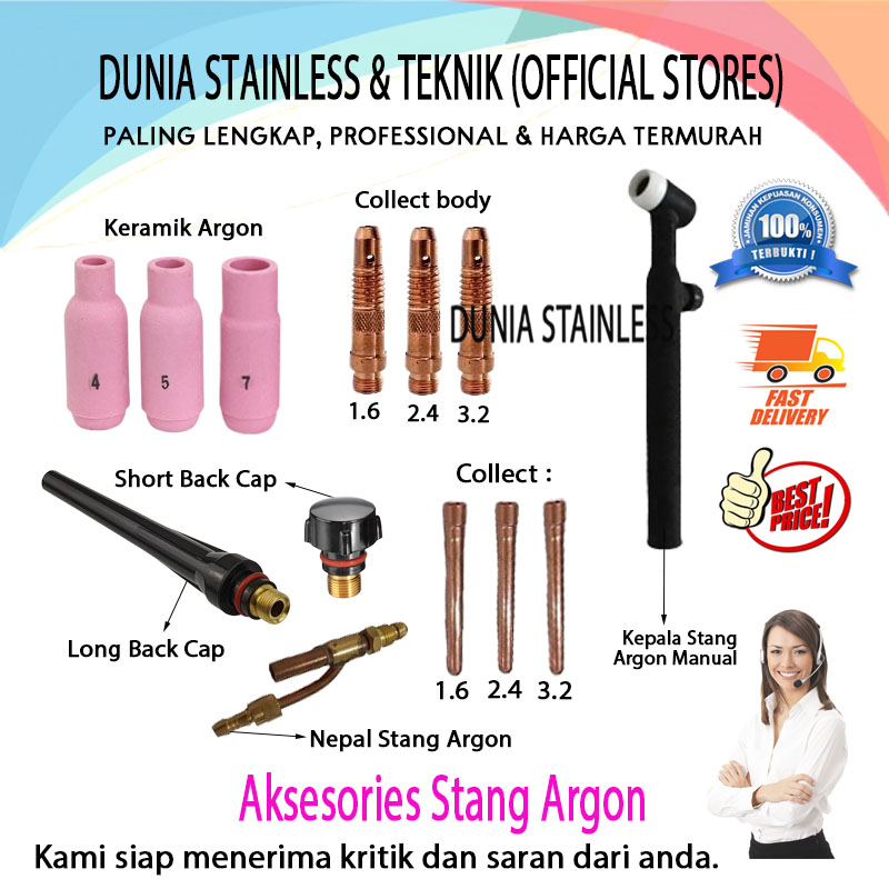 Aksesoris Stang Argon | Lazada Indonesia