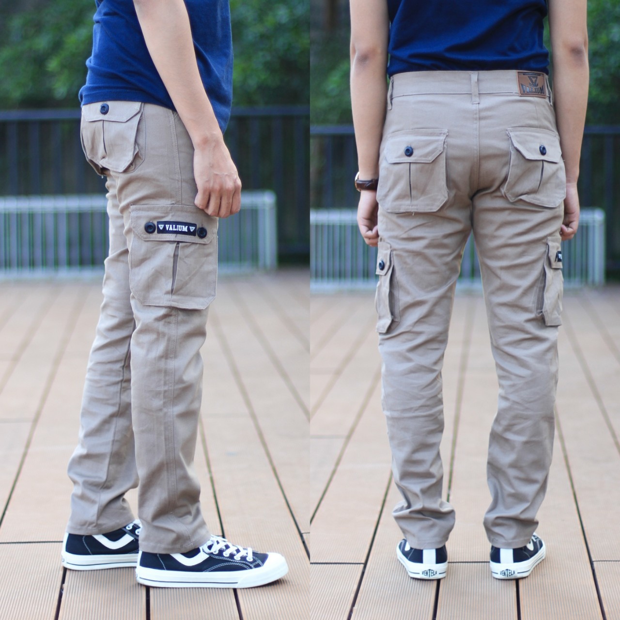CELANA CARGO PANJANG PRIA MODEL SLIMFIT\GOMBRONG TERBARU CELANA PRIA ...
