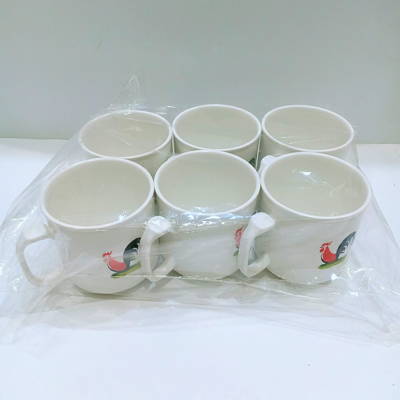 MUG COFFEE AYAM JAGO CANELO 240 ML CANGKIR KOPI BAHAN PLASTIK GELAS ...