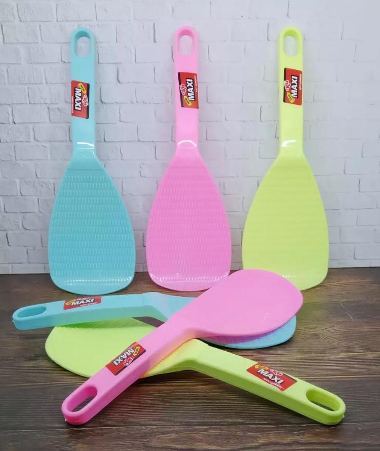 sendok nasi/sendok plastik/sendok murah paket 3 pcs | Lazada Indonesia