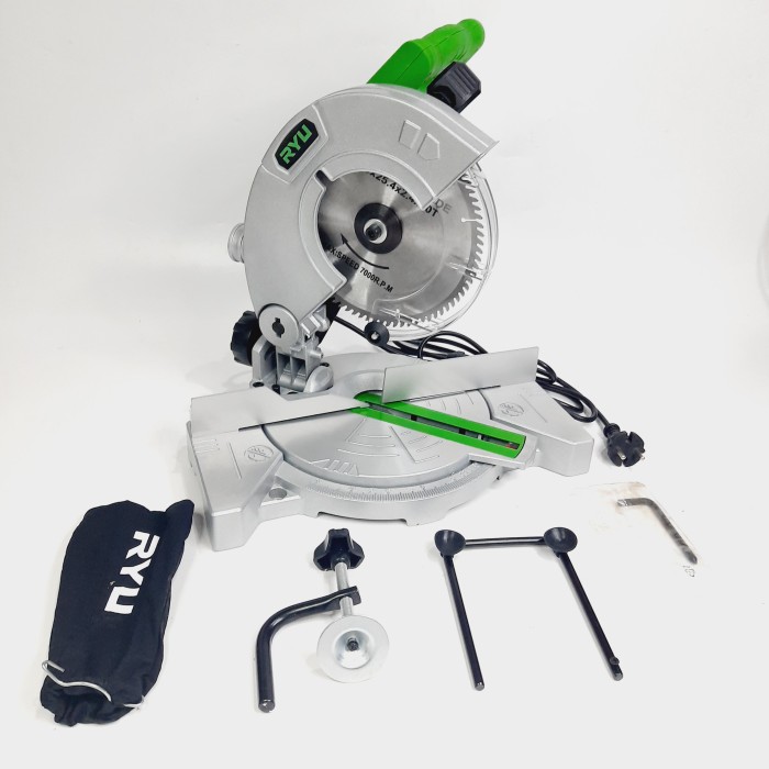 Tekiro Ryu Mitre Saw / Mesin Pemotong Kayu / Aluminium 7 - RMS 180 ...