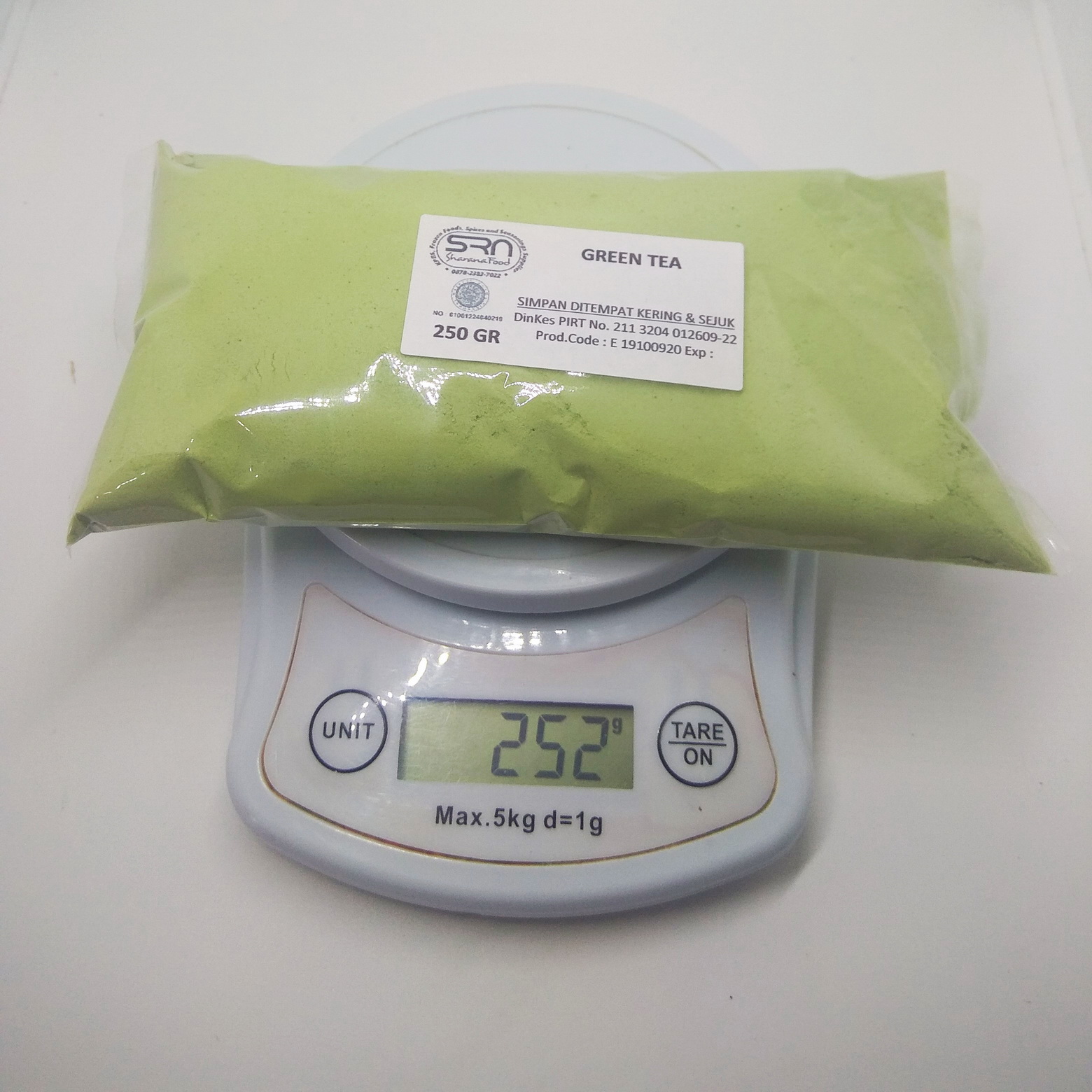 BUMBU TABUR RE-PACK 250 GR RASA GREEN TEA, COCOK UNTUK POPCORN, KRIPIK ...