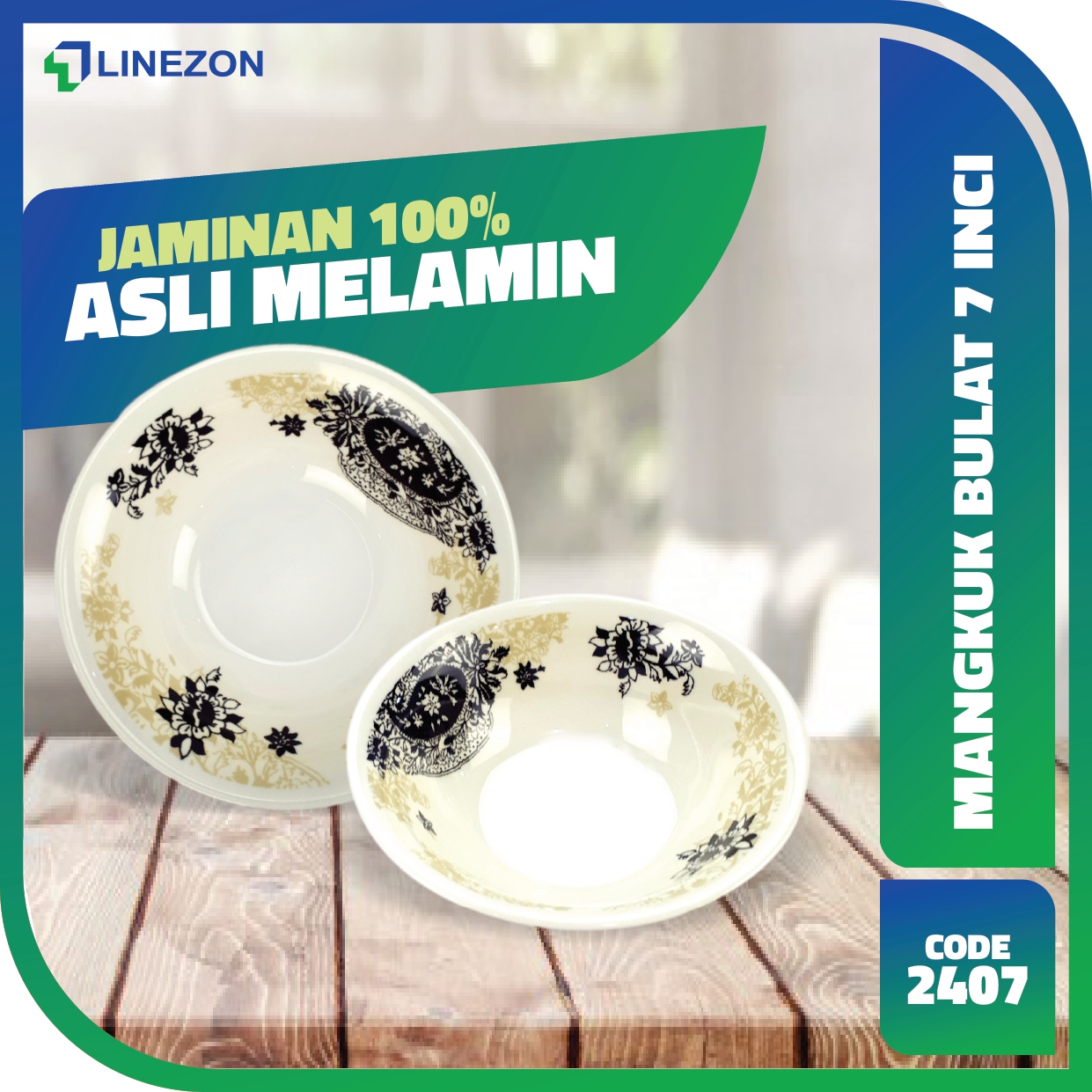 MANGKUK MELAMIN BULAT / MANGKUK BULAT MELAMIN 7 INCI | Lazada Indonesia