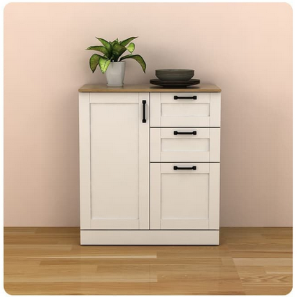 Buffet multifungsi series Ashley SB kayu minimalis serbaguna laci rak ...