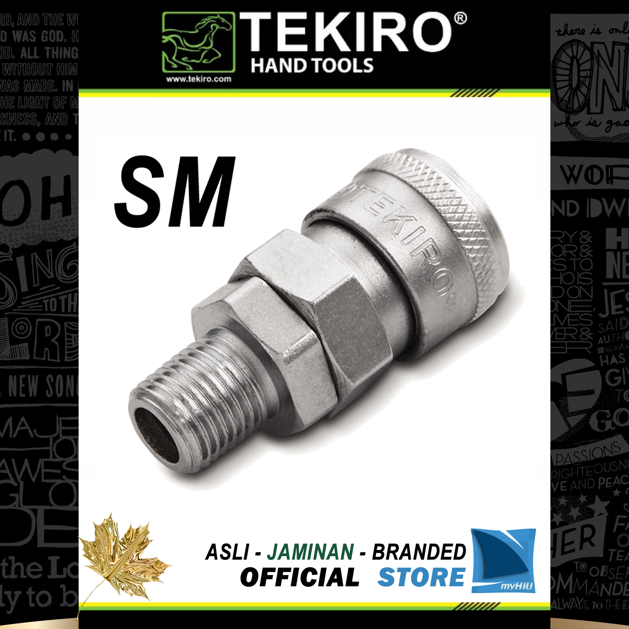 Nepel Selang Angin 2 Langkah 20 SM - Quick Coupler 2 Touch Socket Male ...